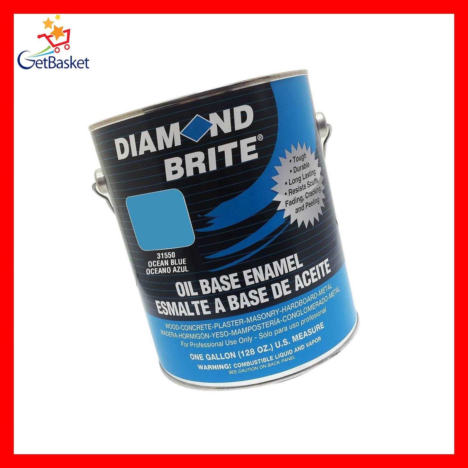 Diamond Brite 1 qt Oil base all purpose Enamel Paint - Hardware&Tools ...
