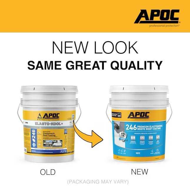 Apoc Kool-Armor Elastomeric Reflective Roof Coating - Hardware&Tools ...