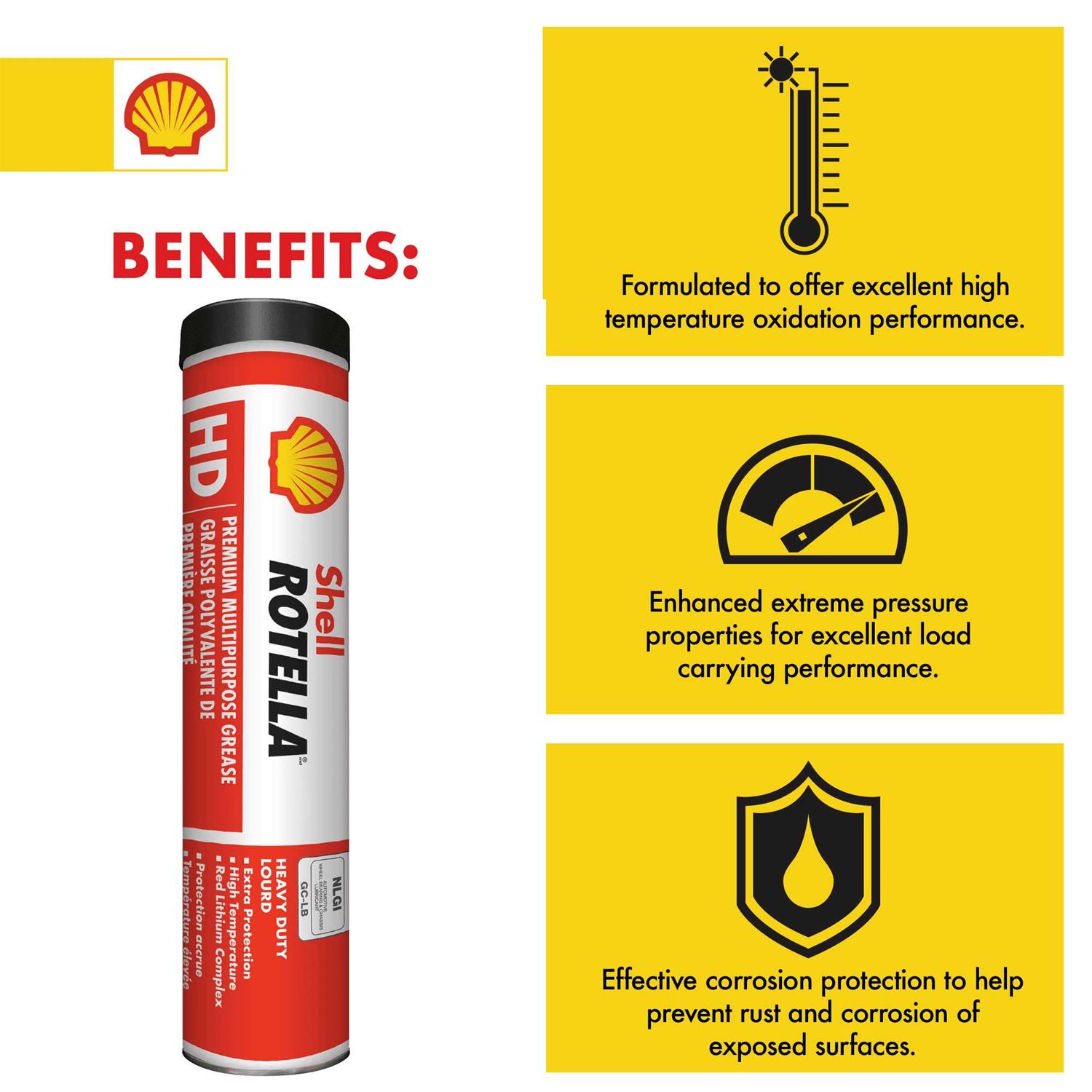 Shell Rotella Heavy Duty Grease - Hardware&Tools Online Store