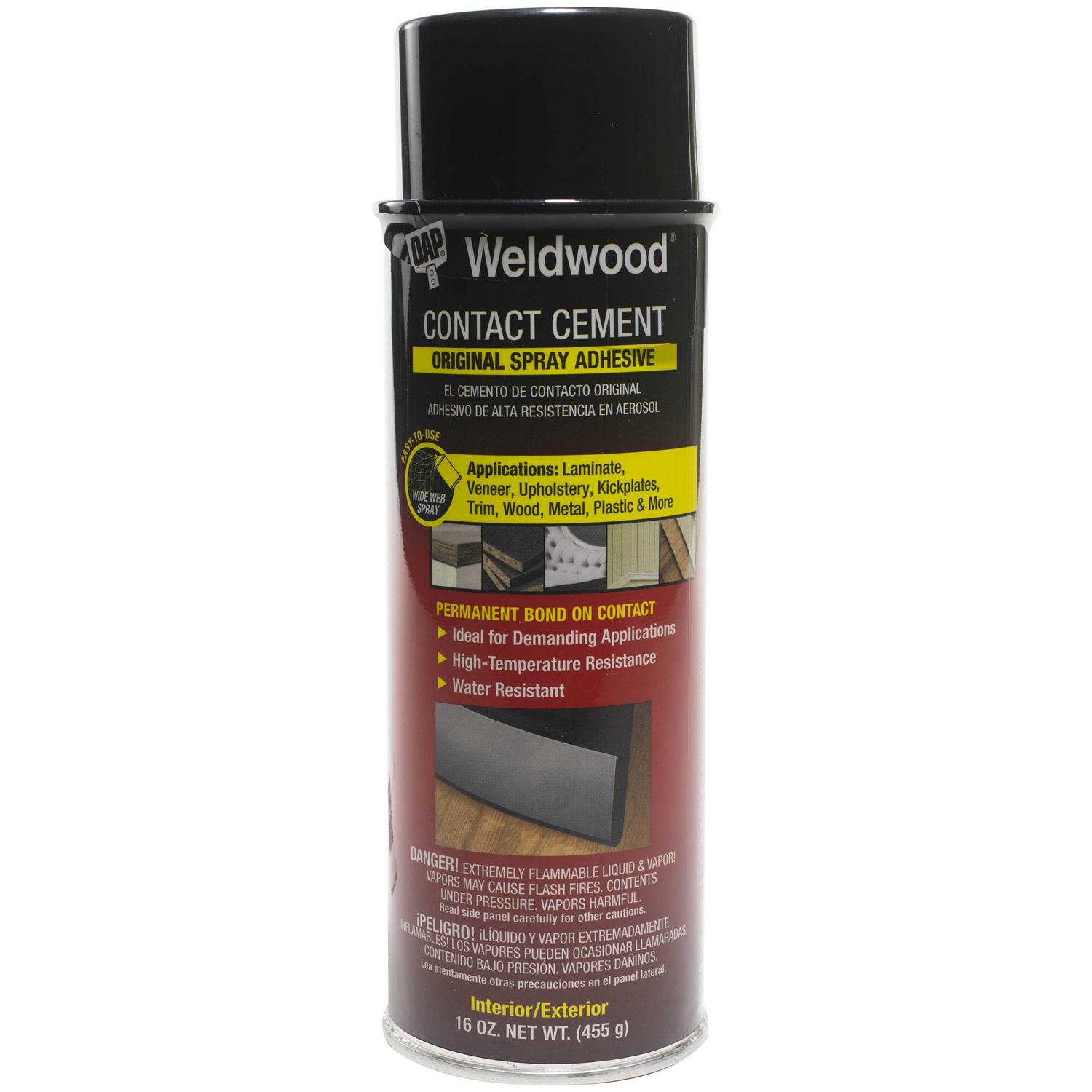 DAP Weldwood Contact Cement Spray Adhesive Solvent - Hardware&Tools ...