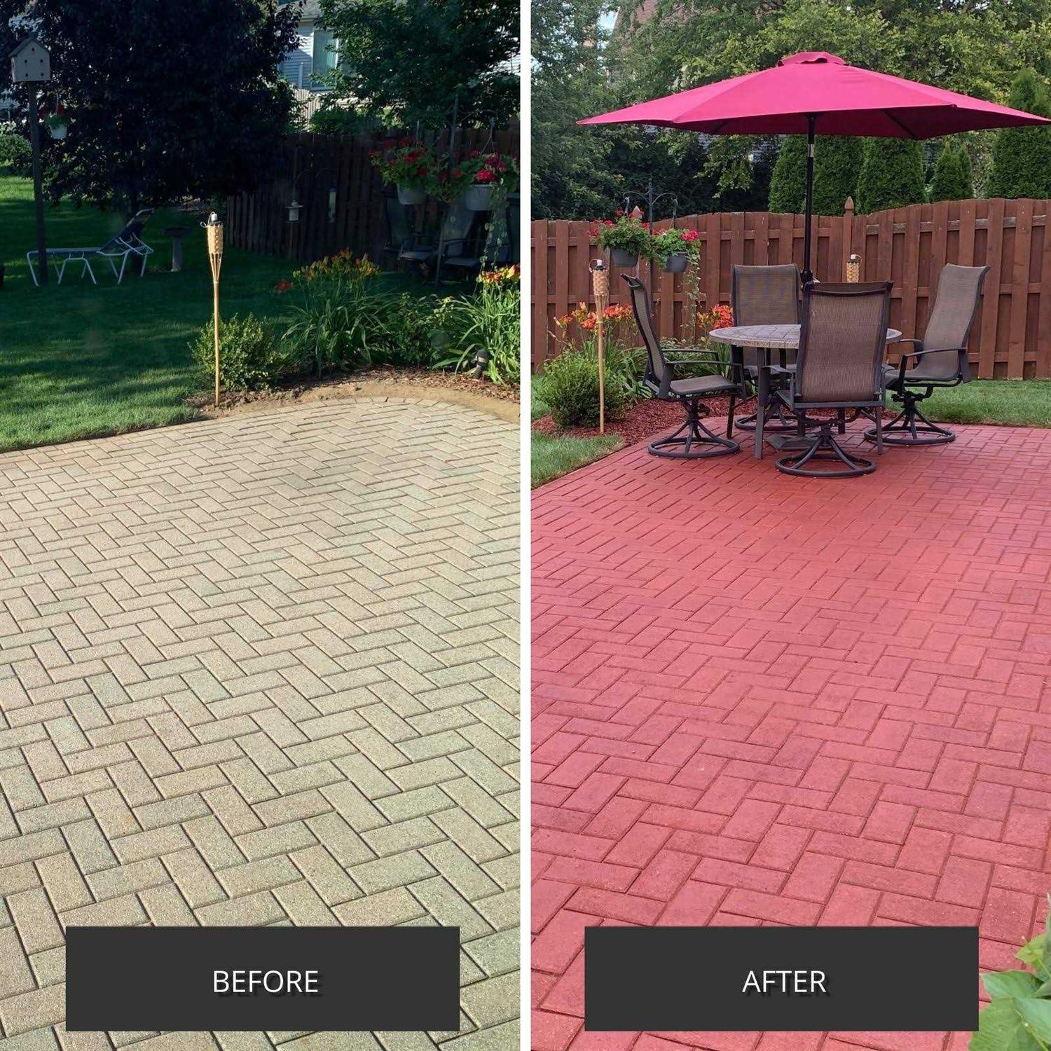 Direct Colors Portico Concrete Paver Stain Semi-transparent Concrete ...