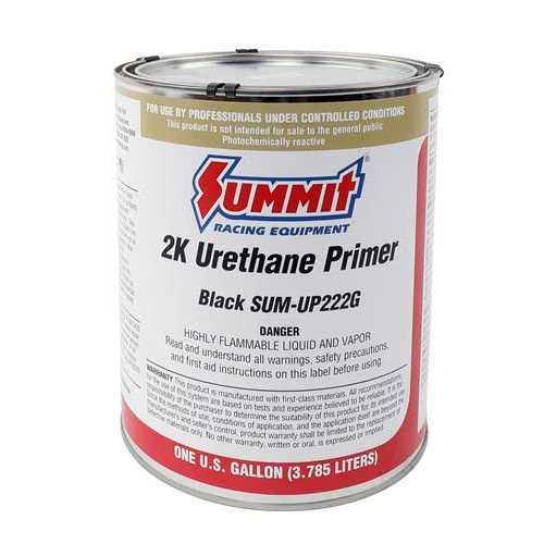 Flat Black 1 gallon Summit Racing 2K High-Build Primer SUM-UP222G ...