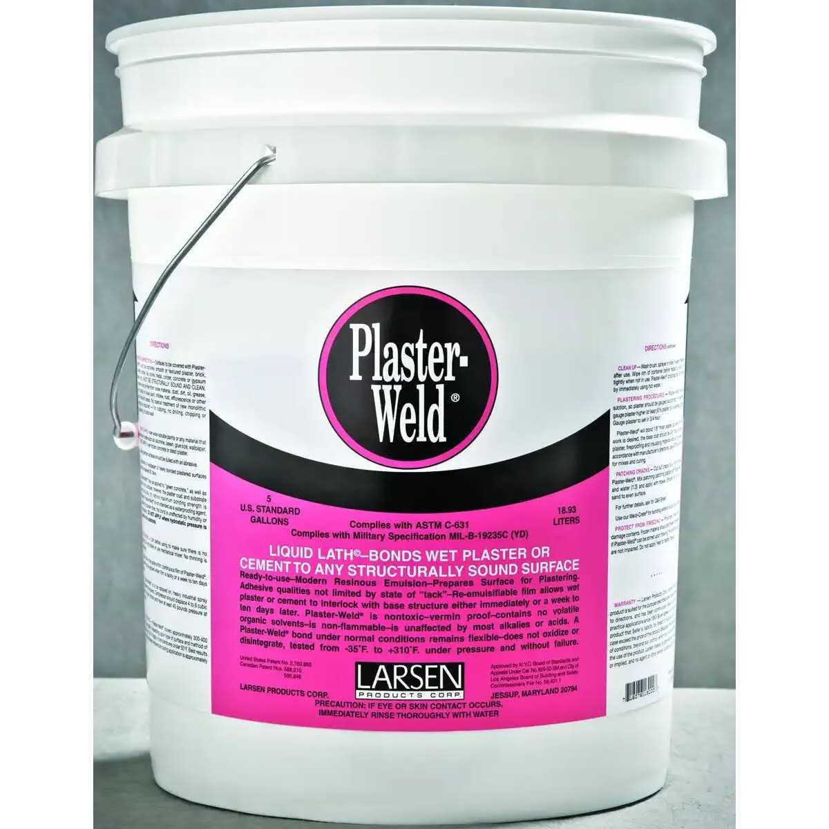 Larsen Plaster-Weld PWP05 Bonding Agent Liquid - Hardware&Tools Online ...