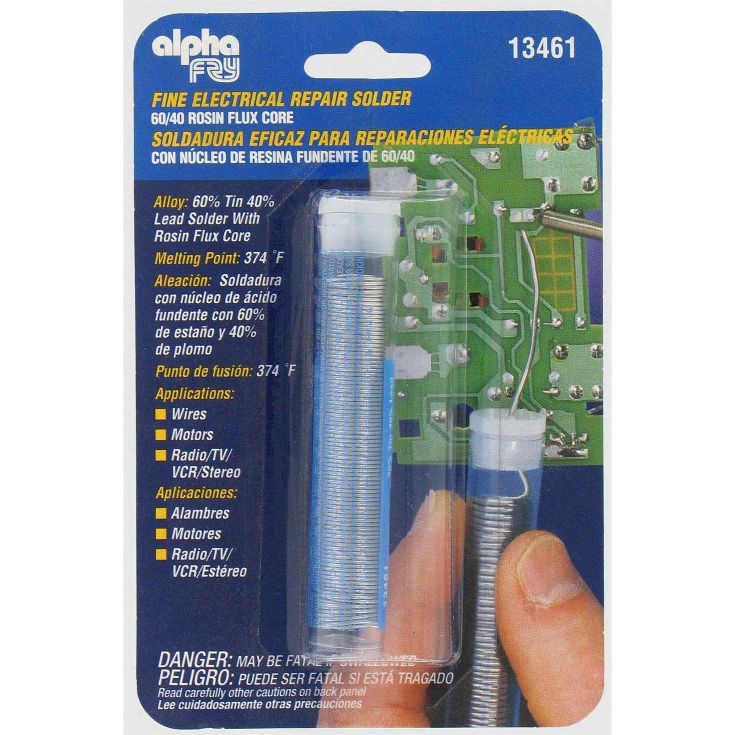 ALPHA ASSEMBLY SOLUTIONS INC 3 oz Solder - Hardware&Tools Online Store