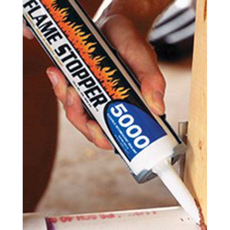 Flame Stopper Red Acrylic Latex Sealant 10 oz - Hardware&Tools Online Store