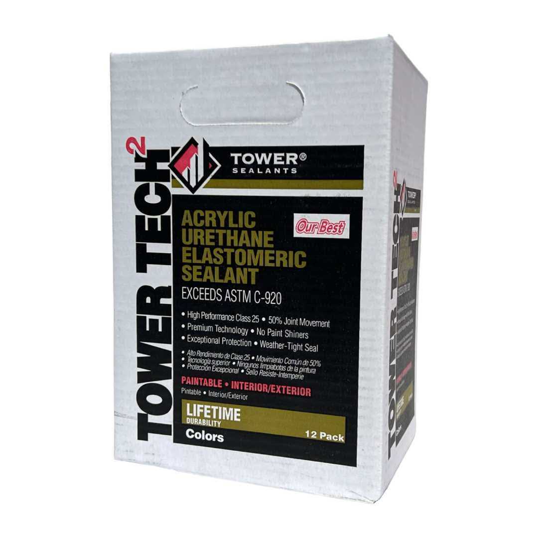 Tower Sealants Tower Tech 2 White Acrylic Urethane Sealant - Hardware ...