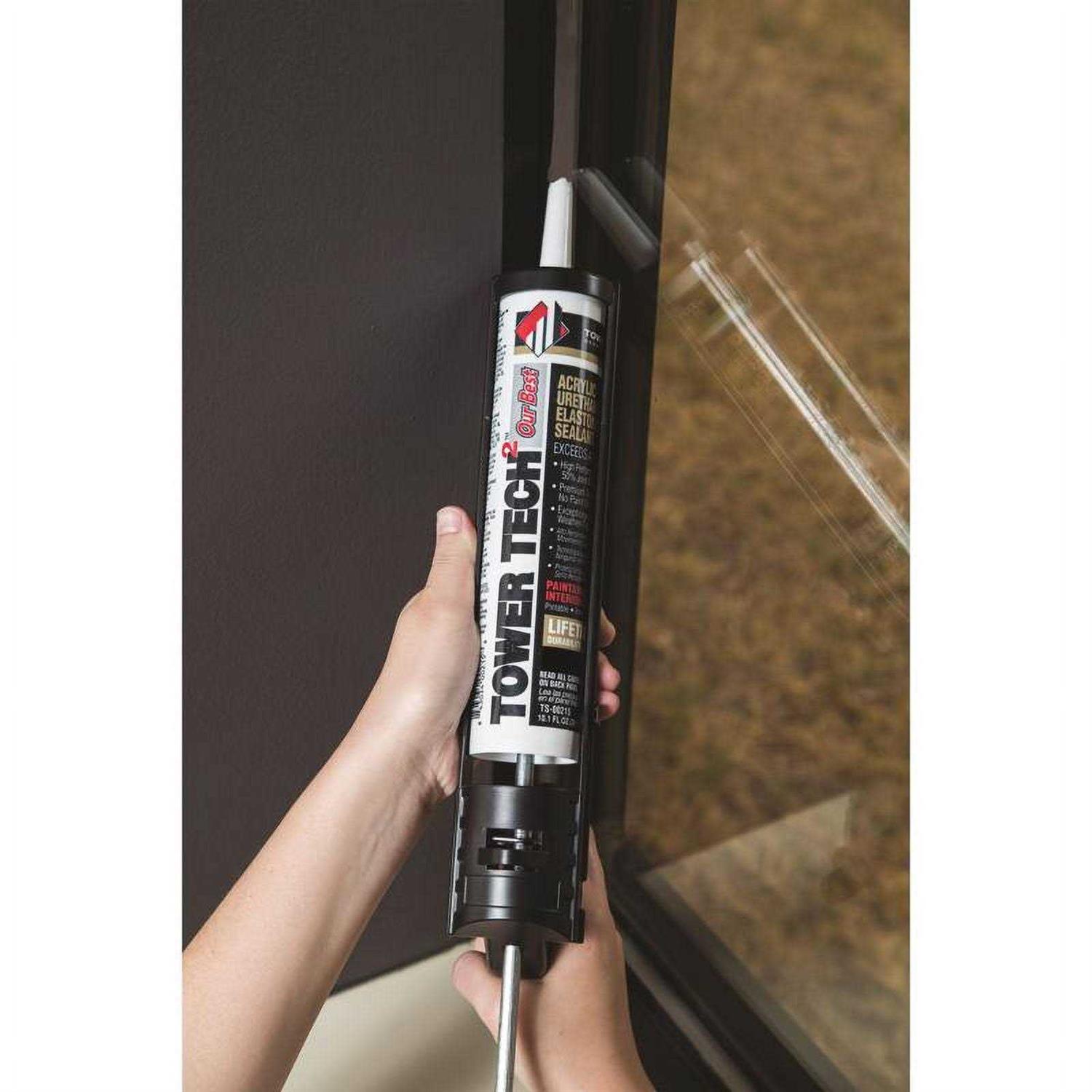 Tower Sealants Tower Tech 2 White Acrylic Urethane Sealant - Hardware ...