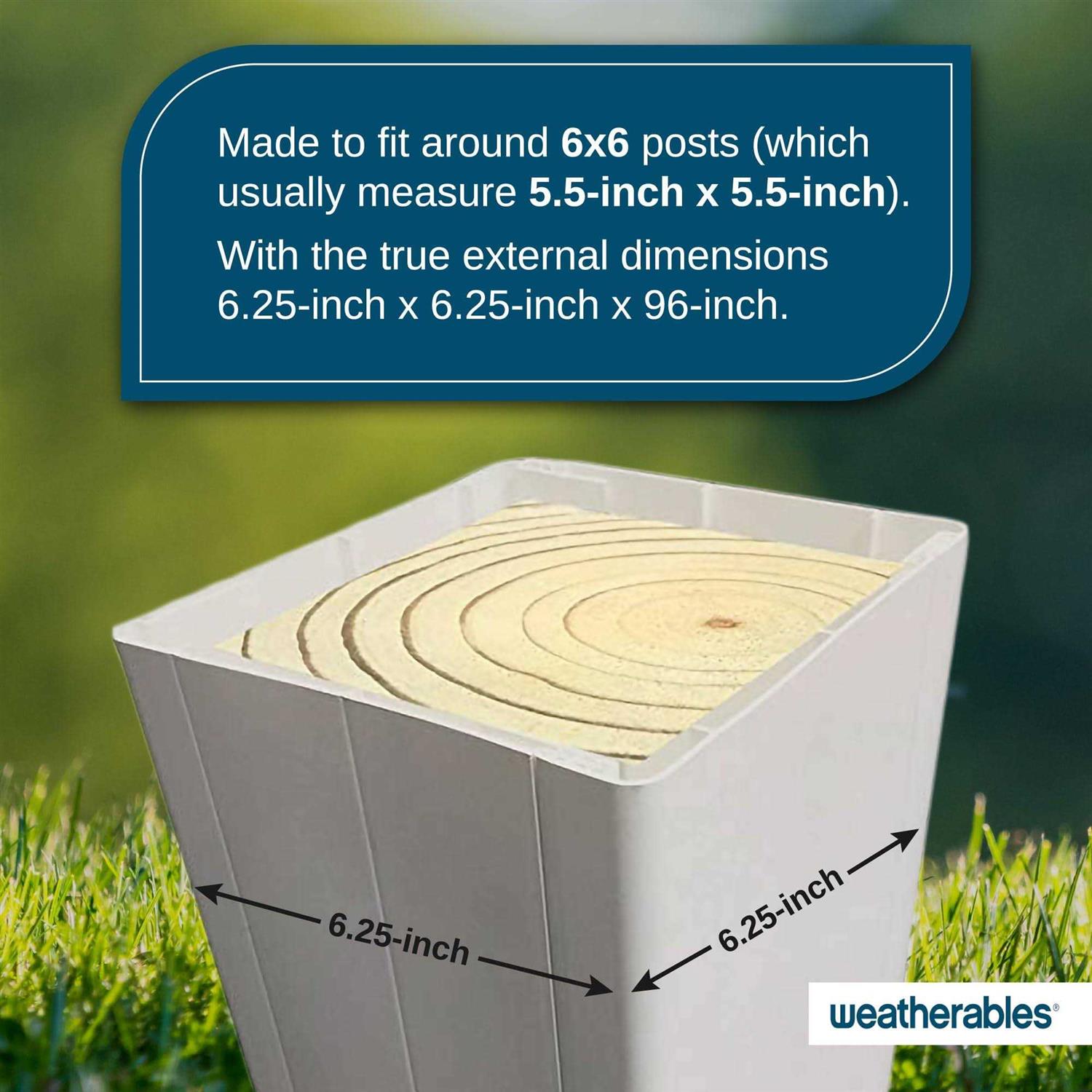 Weatherables 4x4 Vinyl Post Wrap Weatherproof Premium Outdoor Vinyl Weatherables 4x4 Vinyl Post Wrap Weatherproof Premium Outdoor Vinyl