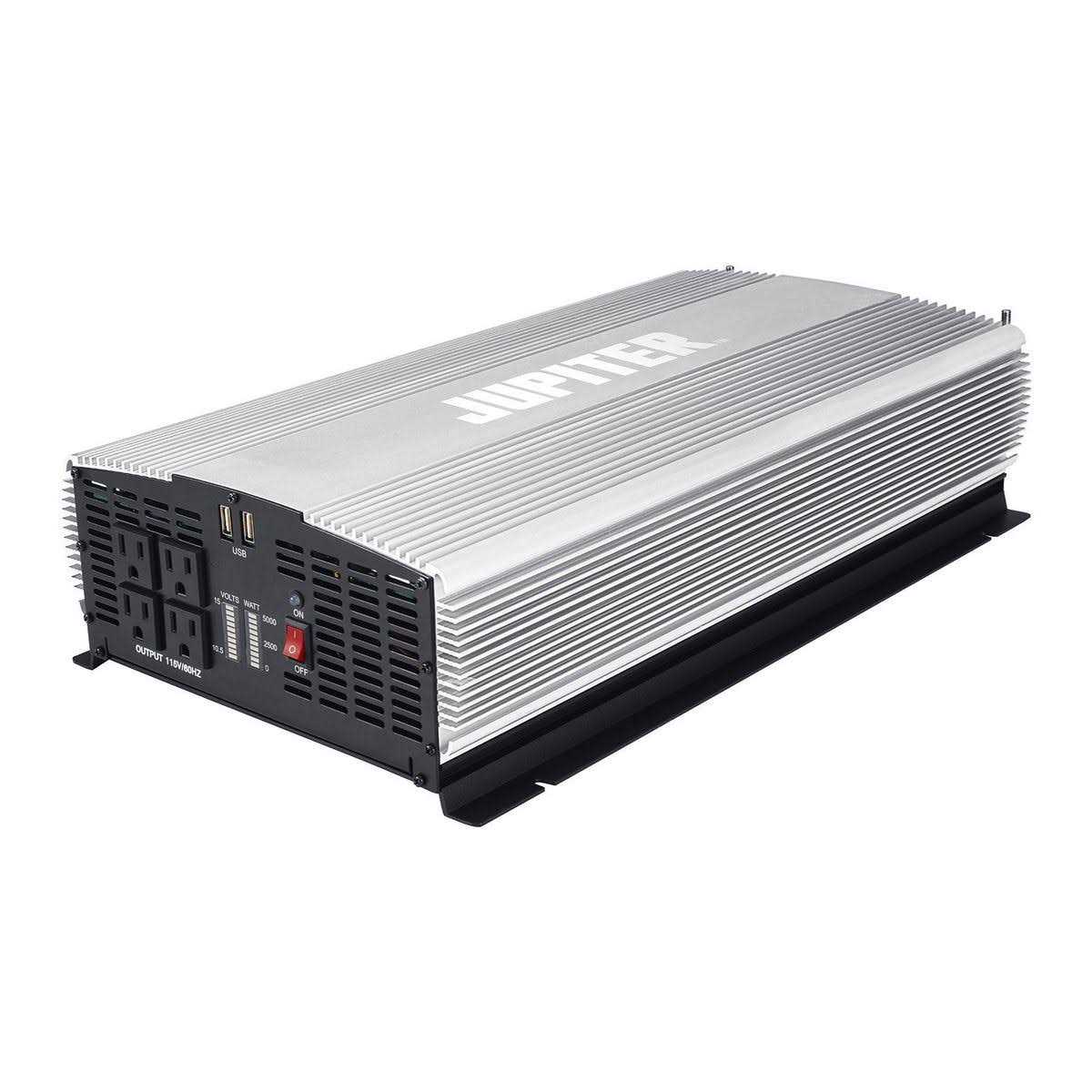Jupiter 63428 5000W 10,000 Watt Peak Modified Sine Wave Power Inverter ...