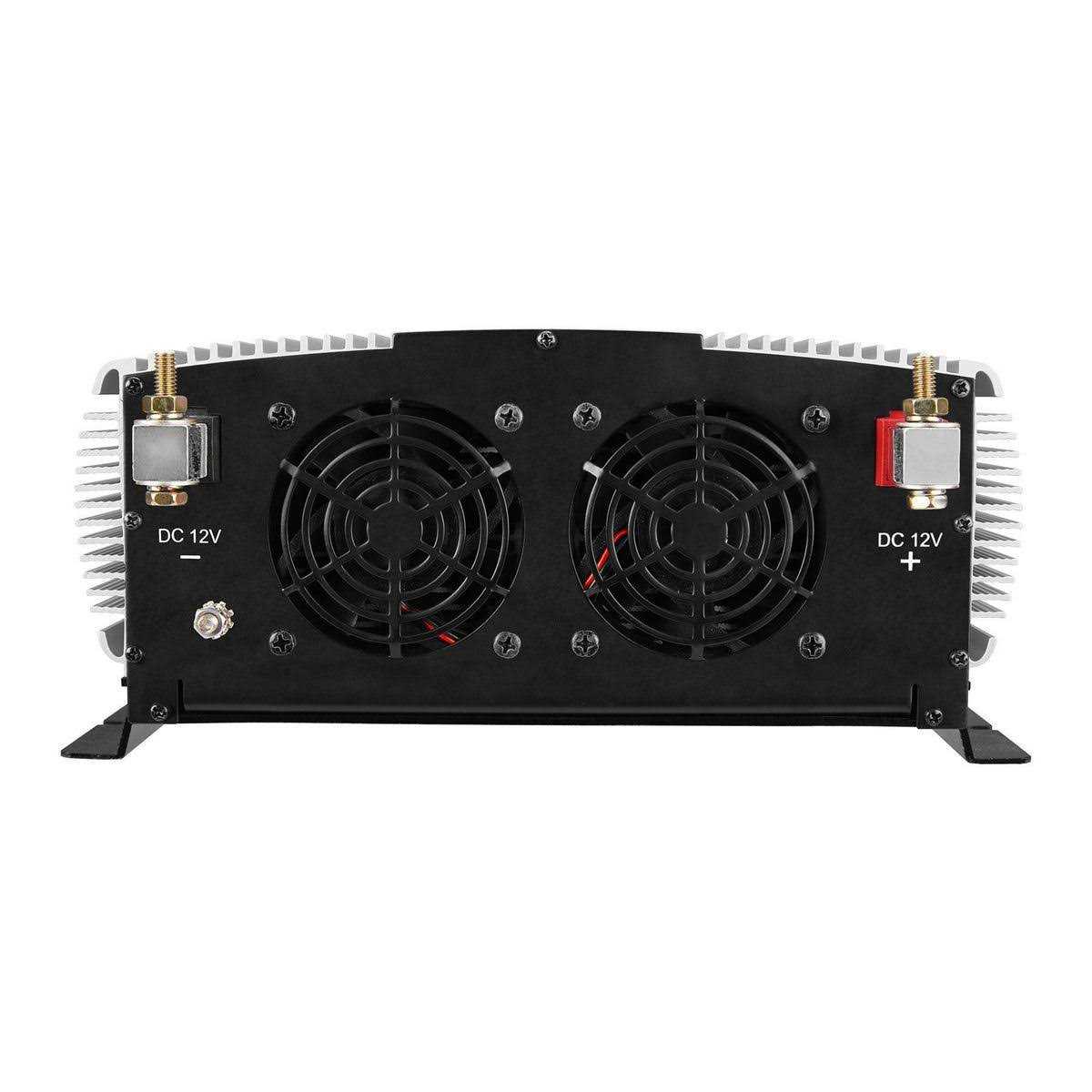 Jupiter 63428 5000W 10,000 Watt Peak Modified Sine Wave Power Inverter ...