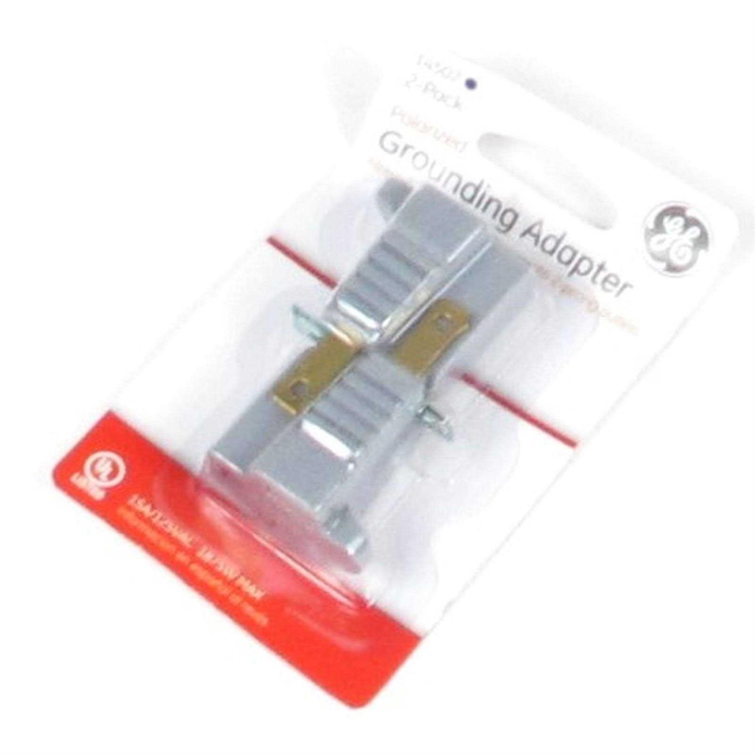 GE 2pk Grounding Adapter Polarized - Hardware&Tools Online Store