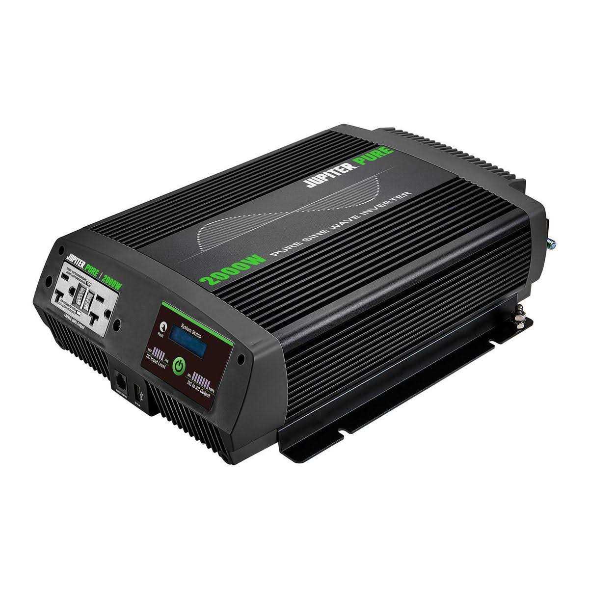 Jupiter Pure 2000 Watt Continuous/4000 Watt Peak Pure Sine Wave Power ...