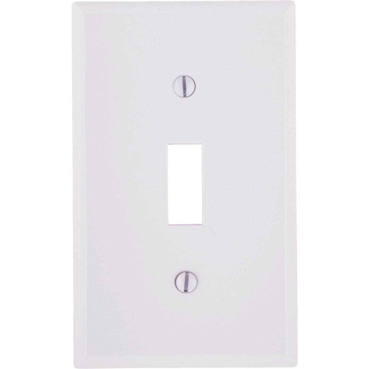 Leviton 1-Gang Toggle Switch Wallplate - Hardware&Tools Online Store