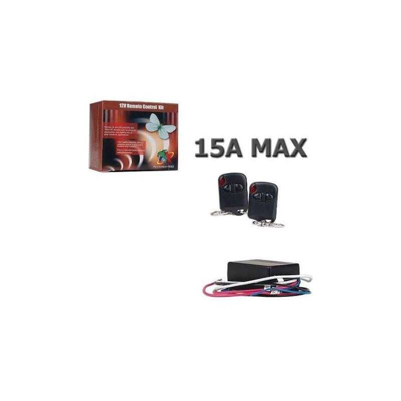 Logisys RM02 12V 15Amp Relay Kit with Two Remote Controls - Hardware ...