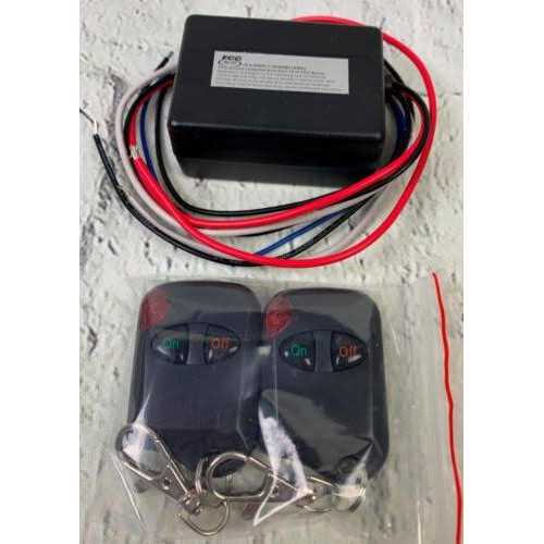 Logisys RM02 12V 15Amp Relay Kit with Two Remote Controls - Hardware ...