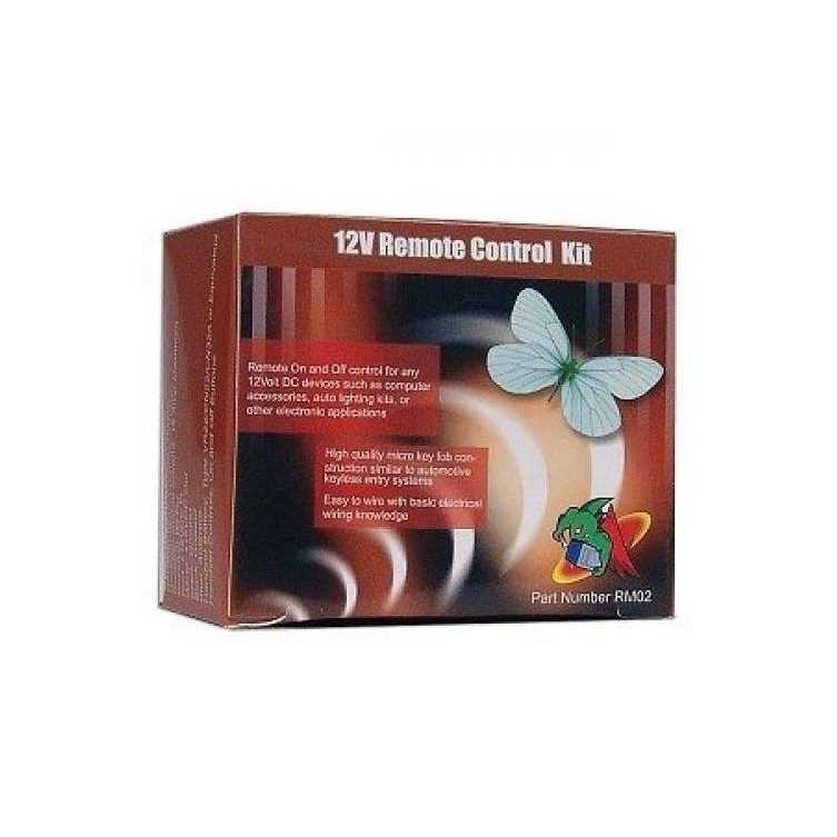 Logisys RM02 12V 15Amp Relay Kit with Two Remote Controls - Hardware ...