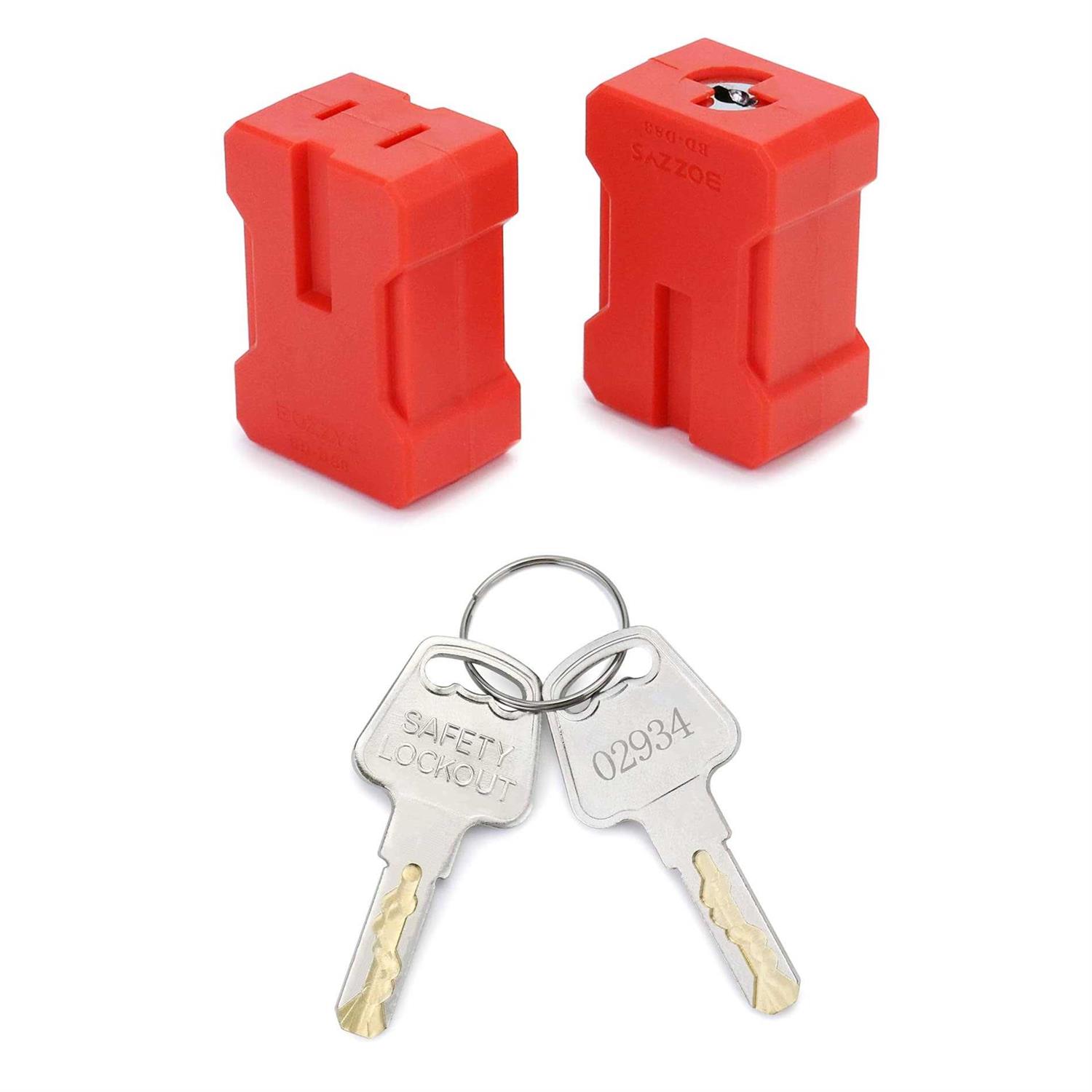 QWORK Electrical Cord Plug Lockout Device for Electrical Cord 2 Pack ...