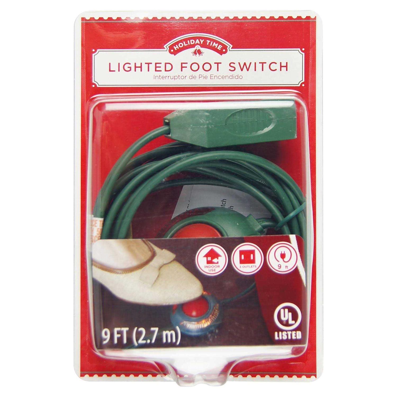 Holiday Time Lighted Foot Switch - Hardware&Tools Online Store
