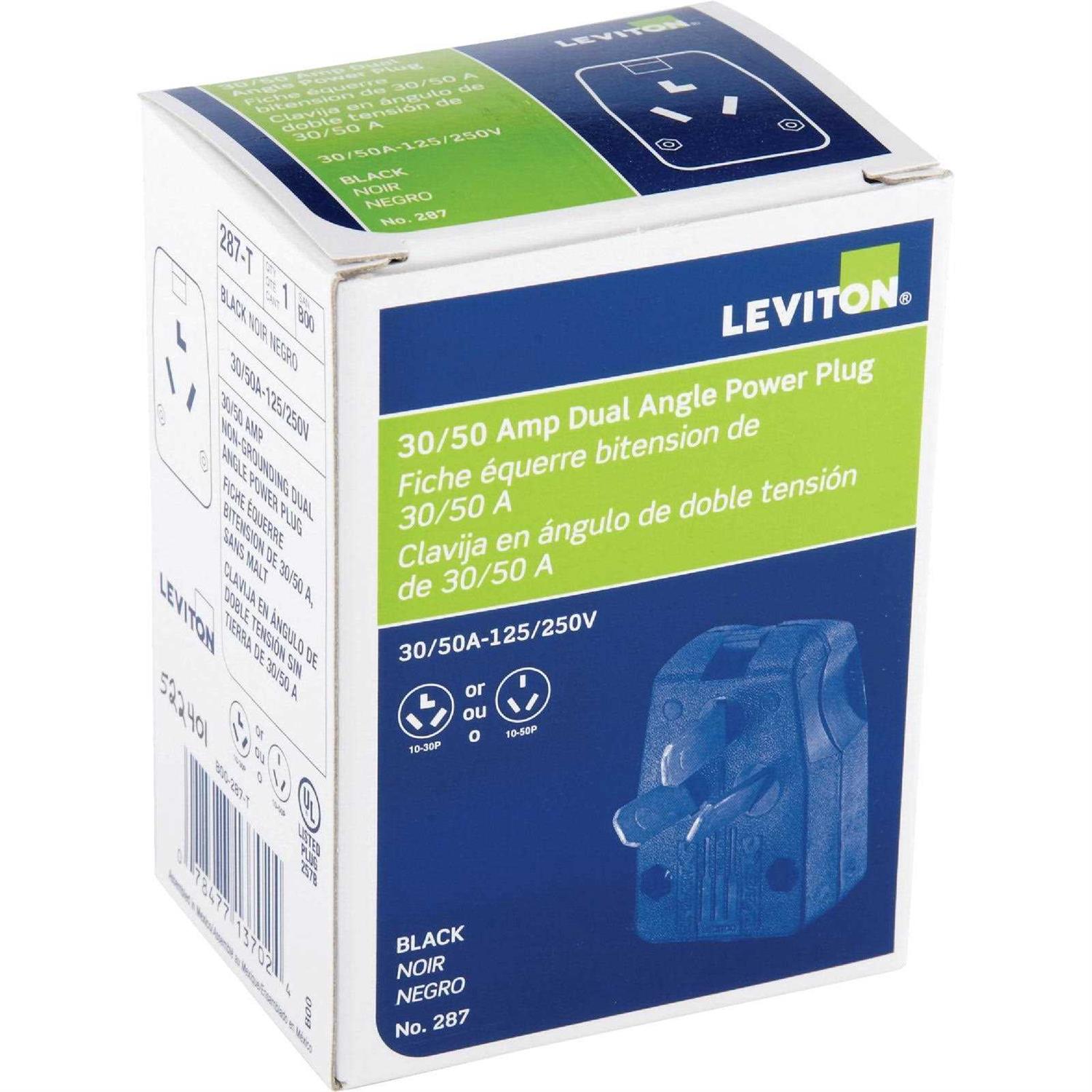 Leviton Angle Plug - Hardware&Tools Online Store