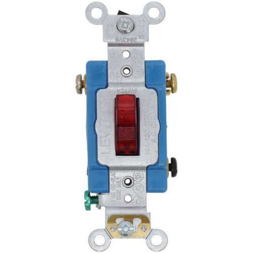 Leviton Pilot Light Toggle Switch 1201-PL - Hardware&Tools Online Store