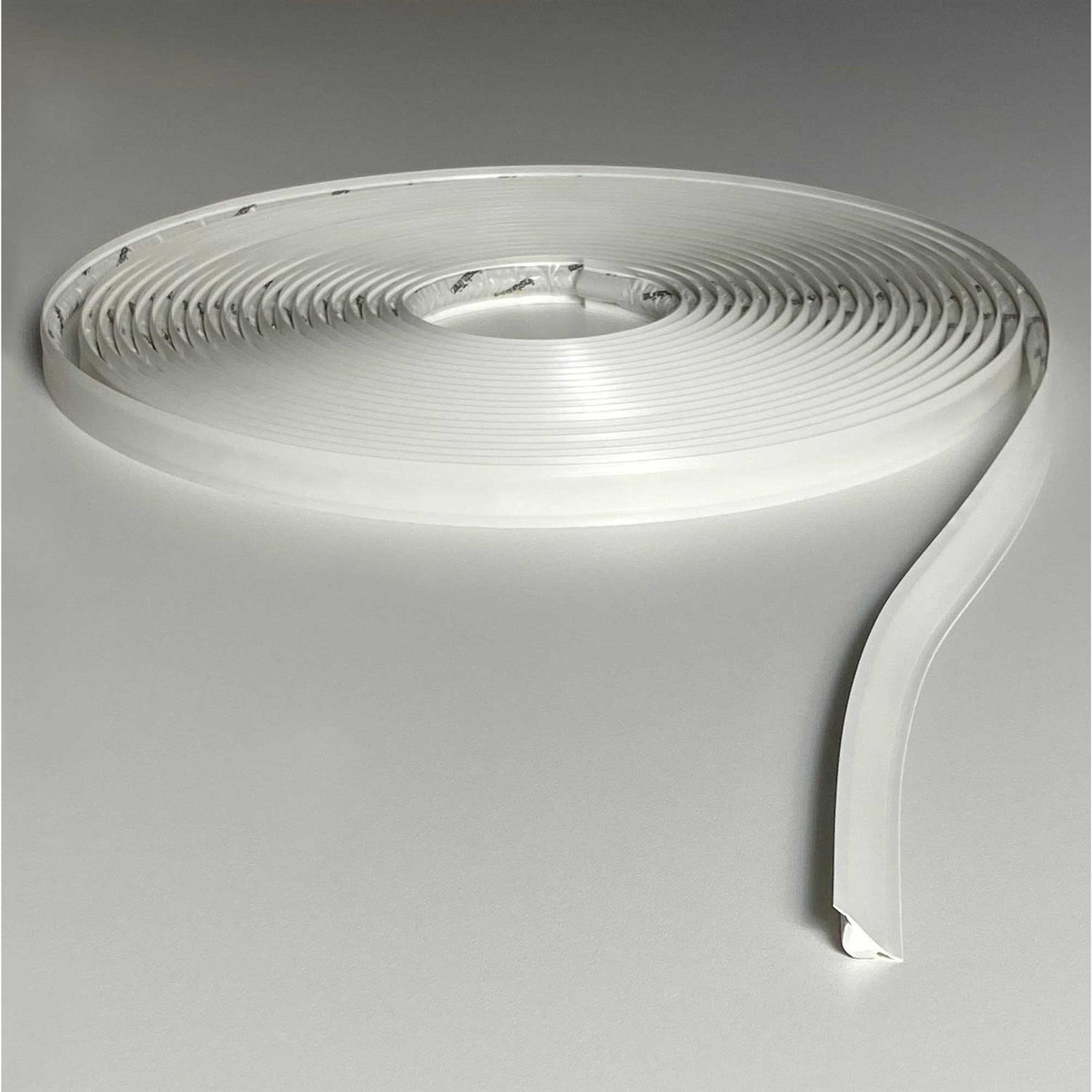 InstaTrim 3/4 in Wide White Flexible Trim Molding 50 ft Long - Hardware ...