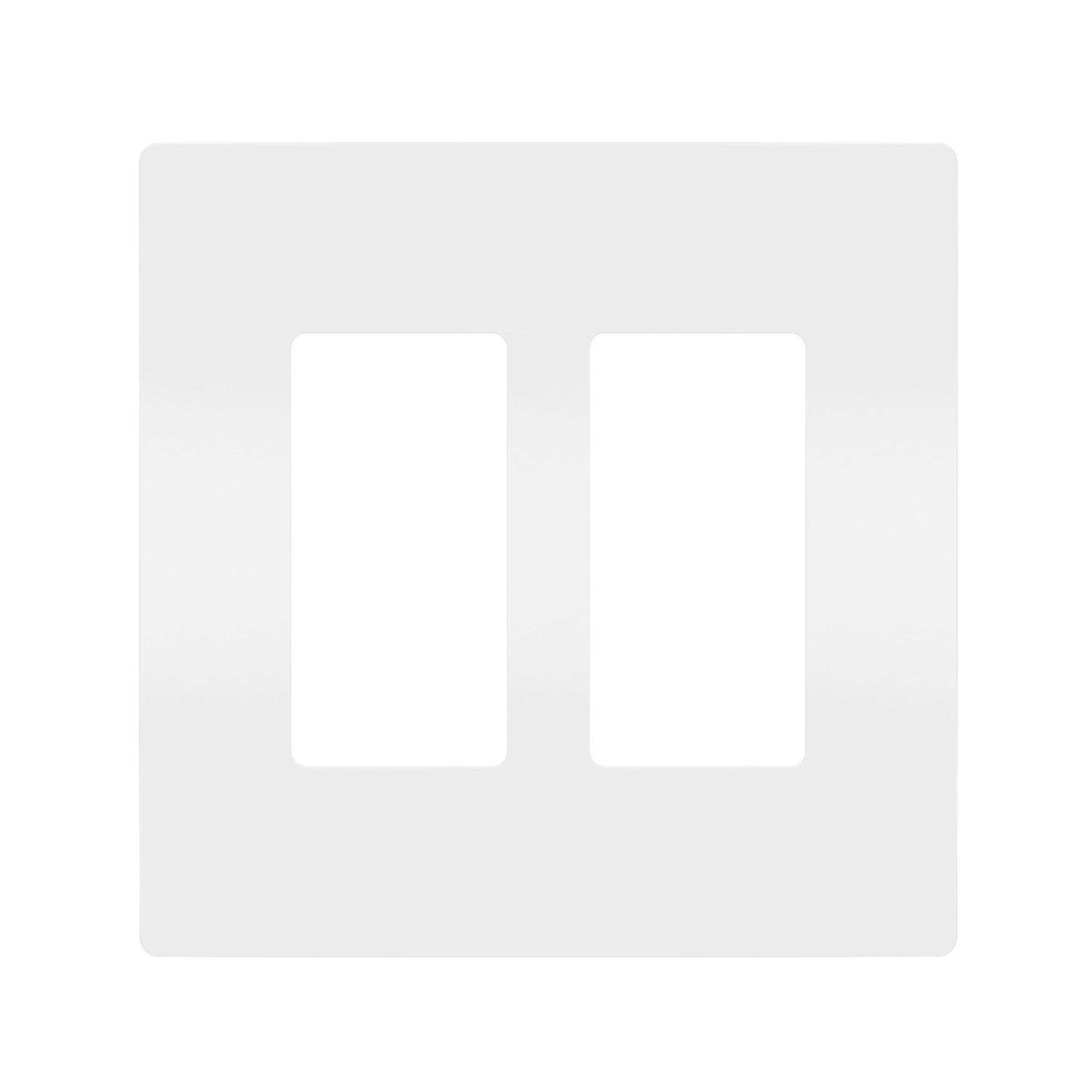 Legrand Radiant White 2-Gang Screwless Wall Plate - Hardware&Tools ...