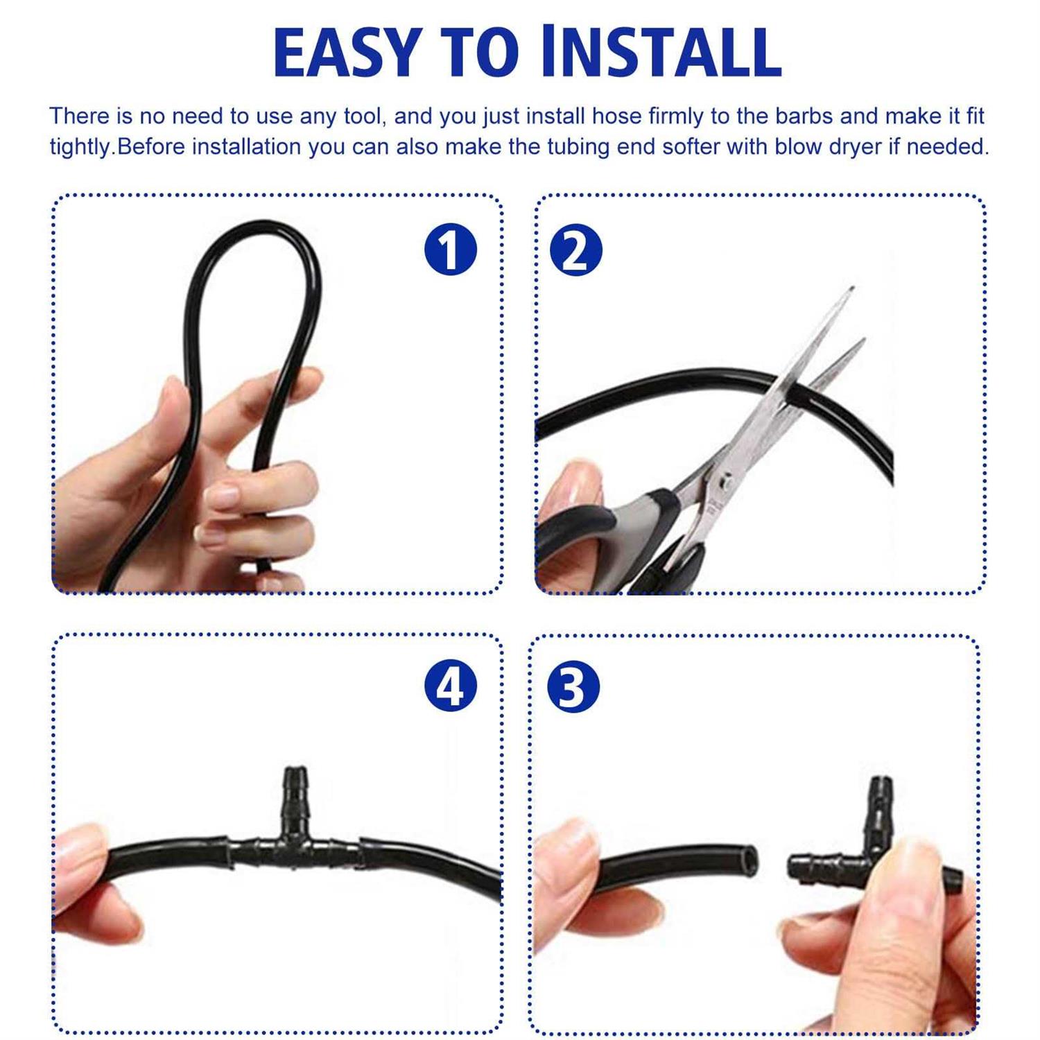 BUSY-CORNER Vacuum Connector Assortment Heat Resistance 240Automotive ...