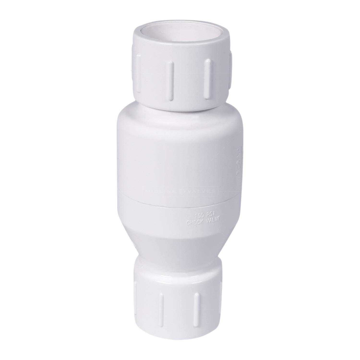 Midline Valve PVC Inline Check Valve for Backflow Prevention Solvent ...