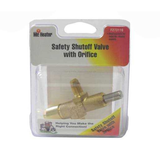 Mr. Heater Safety Shut-Off Valve with Orifice F273116 - Hardware&Tools ...