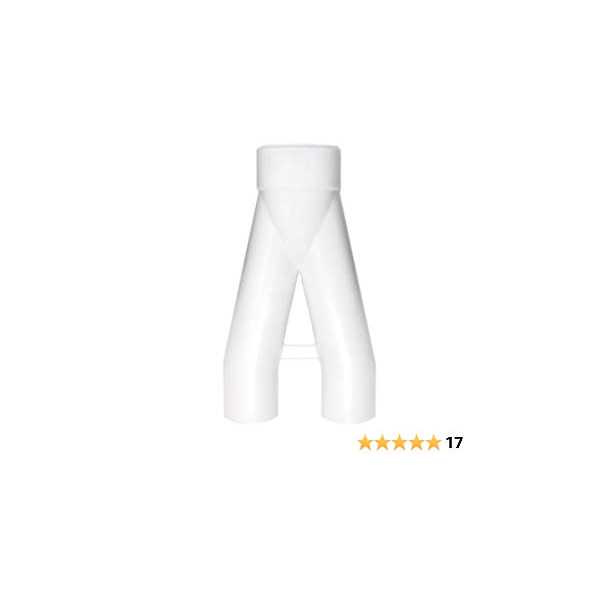 PumpSpy 1-1/2 in. x 1-1/2 in. x 2 in. PVC Wye Manifold Fitting ...