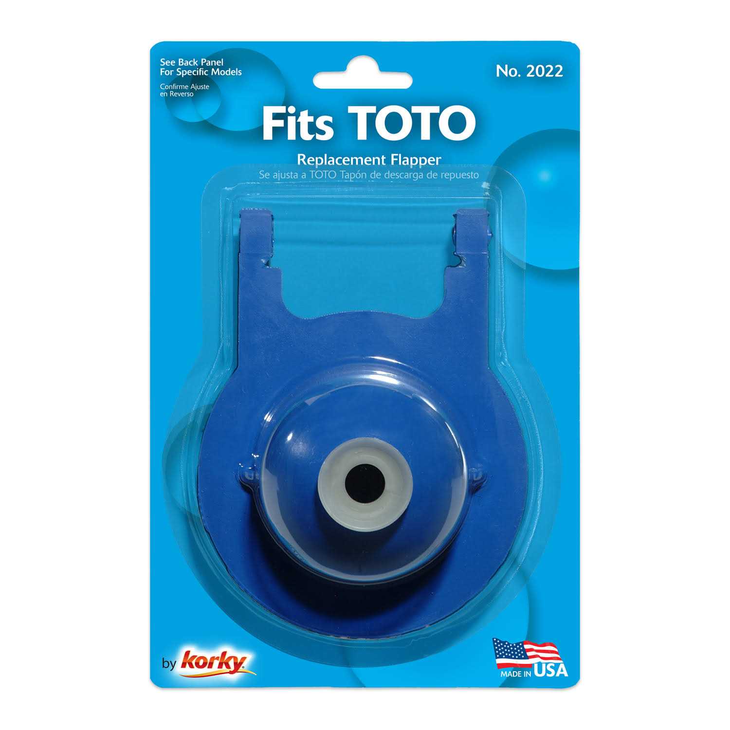 Korky TOTO Power Gravity 3 Toilet Flapper 3 - Hardware&Tools Online Store